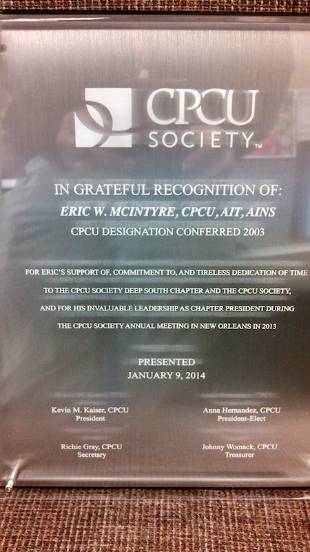 CPCU in Greater New Orleans - Photo Gallery